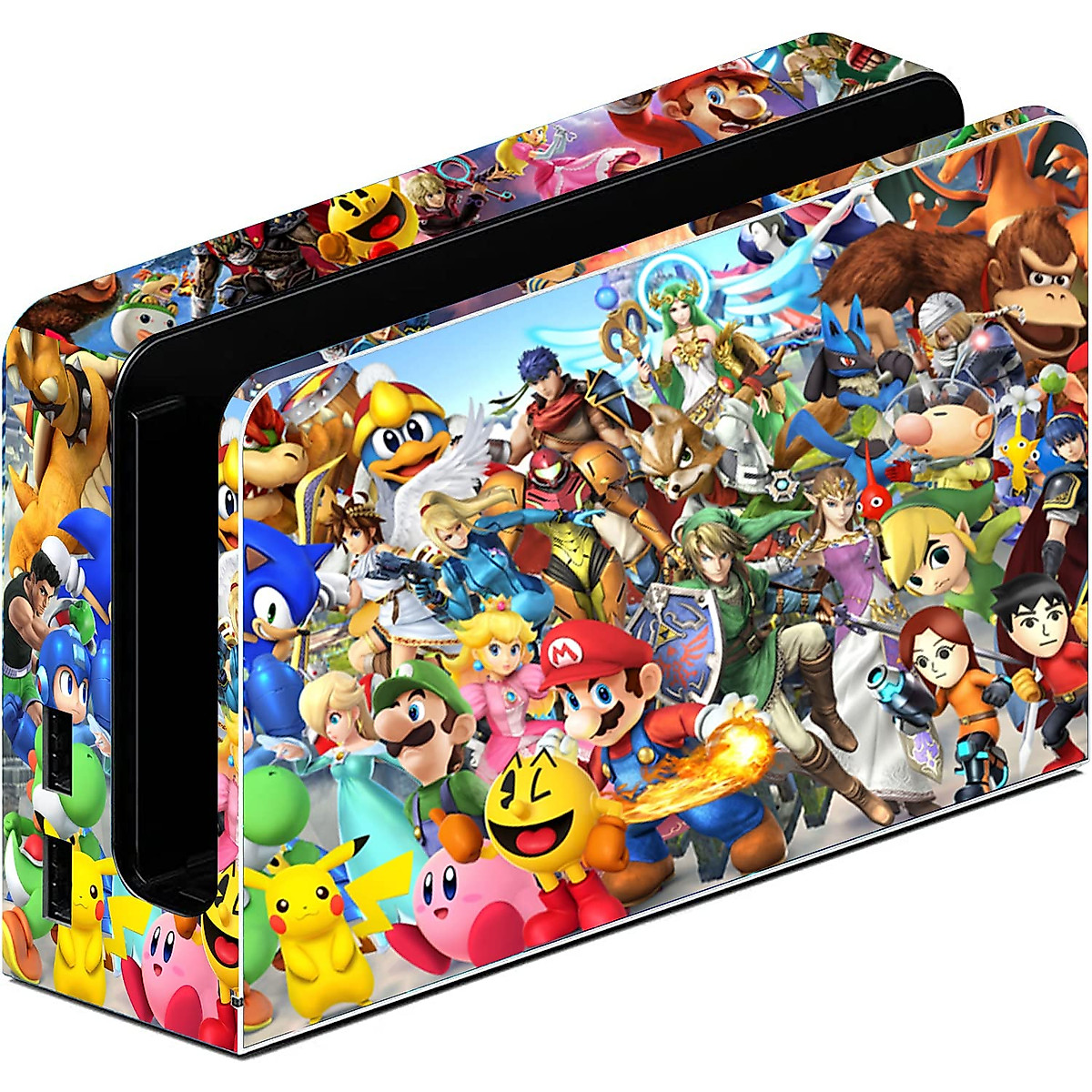SadSkins Full Wrap Skin for switch oled Anime, Protector Skin Cover Matte Vinyl Decal Stickers（Only switch oled）
