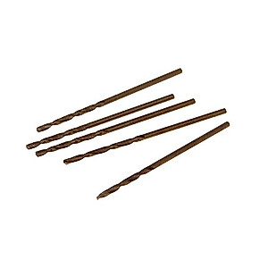 Utoolmart Twist Drill Bit, High Speed Steel Twist Drill Bit, Equal Reduced Shank Bit, 1.4mm Dia Twist Bits, M35 Cobalt Twist Drill Bit Set, for Steel Aluminum Alloy, 5 Pcs