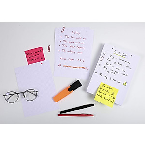 Exacomptan Bristol Record Card Squared Board for Printing, 75x125mm - White, Pack of 100