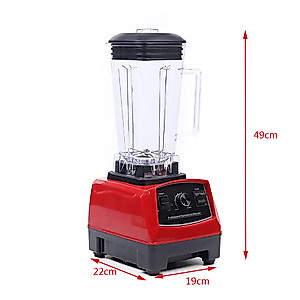 Smoothie Maker,110V Food Processor,1500W Food Prep Machine, 2L Frozen Blending, 27,000RPM Commercial Blender Mixer,YL-010 (Model：YL-010)
