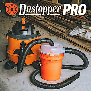 Single patented Dustopper High-Flow 90-Degree Sweep Elbow for 2-1/2" vacuum hoses, improves air flow of any system
