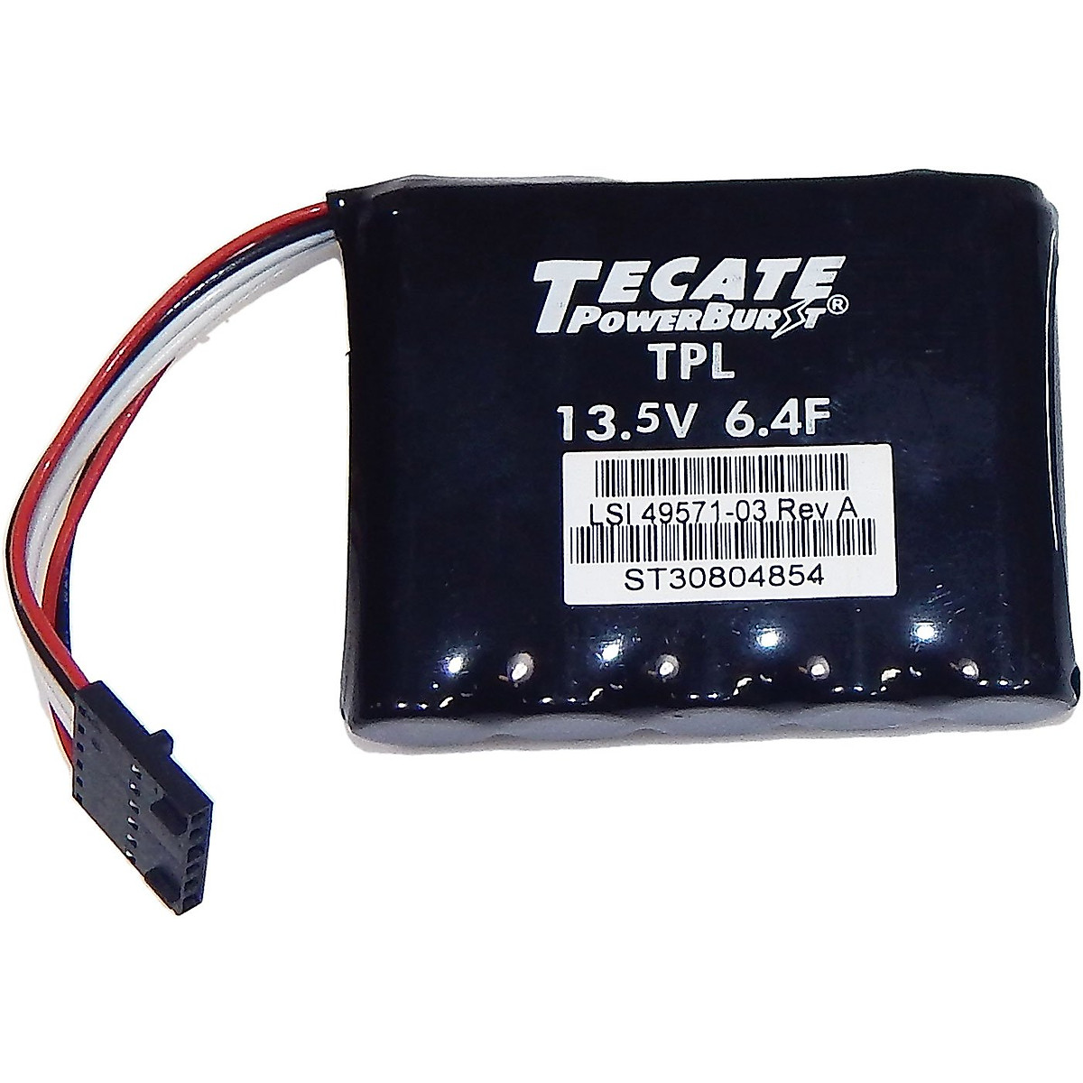 LSI 13.5V 6.4F Raid Cntrl Cap battery Pack 49571-03 Tecate RAID CACHE BBU