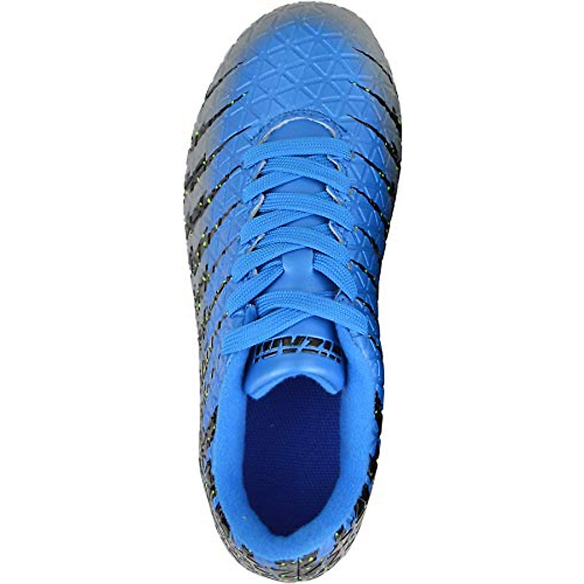 Vizari Bolt FG Soccer Shoes | Firm Ground Cleats for Outdoor Surfaces and Fields | Lightweight and Easy to wear Youth Outdoor Soccer Cleats | Blue/Black/Silver | 9.5 Toddler