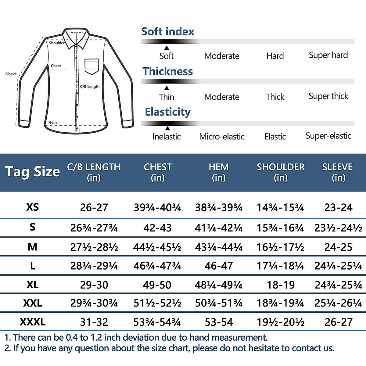 Little Donkey Andy Women's UPF 50+ UV Protection Shirt, Long Sleeve Fishing Shirt, Breathable and Fast Dry Blue XXL