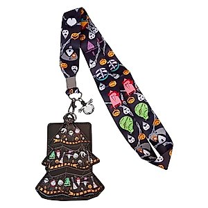 Loungefly DISNEY NBC CHRISTMAS TREE LANYARD