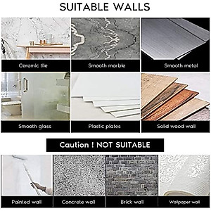 HUFEEOH Adhesive Towel Hooks, Sticky Wall Hooks Shower Hooks for Hanging Towels, Key, Purse, Hat, Aluminum Towel Holder Door Hanger Hooks - Wall Mounted (Black)