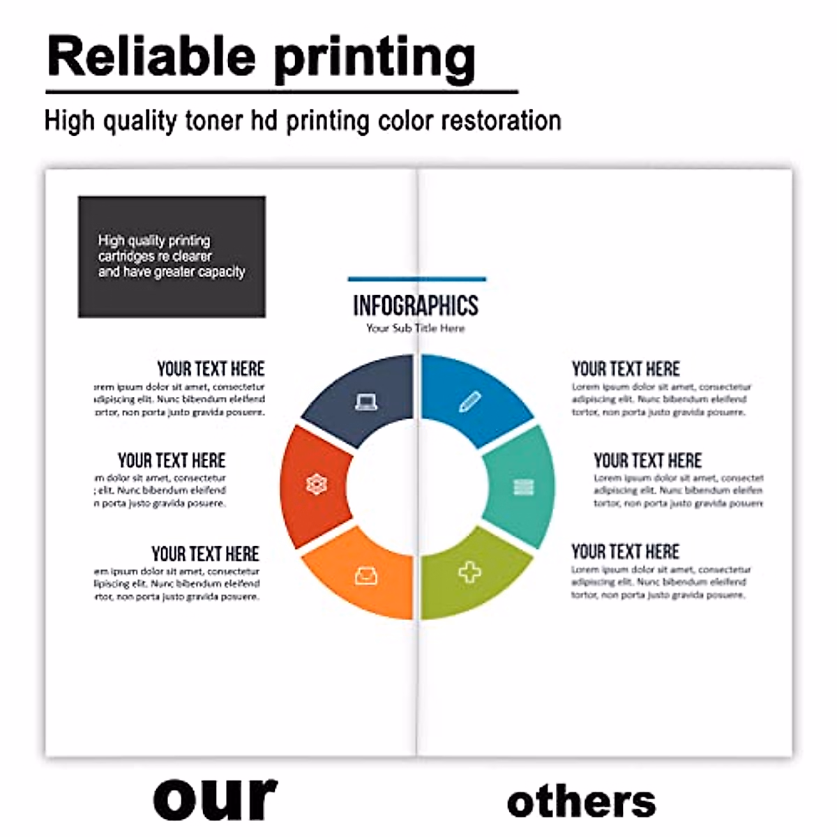 HIYOTA Compatible TN-225C TN225 Cyan Toner Cartridge Replacement for Brother TN 225 HL-3140CW 3150CDN 3170CDW 3180CDW MFC-9130CW 9140CDN 9330CDW 9340CDW DCP-9015CDW 9020CDN Printers | TN 225 2PK