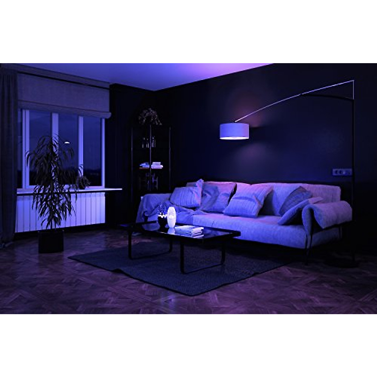 ilumi Bluetooth Smart LED A19 Light Bulb, 2nd Generation - Smartphone Controlled Dimmable Multicolored Color Changing Light - Works with iPhone, iPad, Android Phone and Tablet