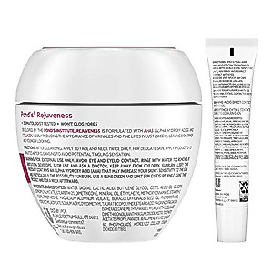 Pond's Anti-Wrinkle Cream and Eye Cream Anti-Aging Face Moisturizer Rejuveness With Vitamin B3 and Retinol Complex, 7 Ounce (Pack of 2)