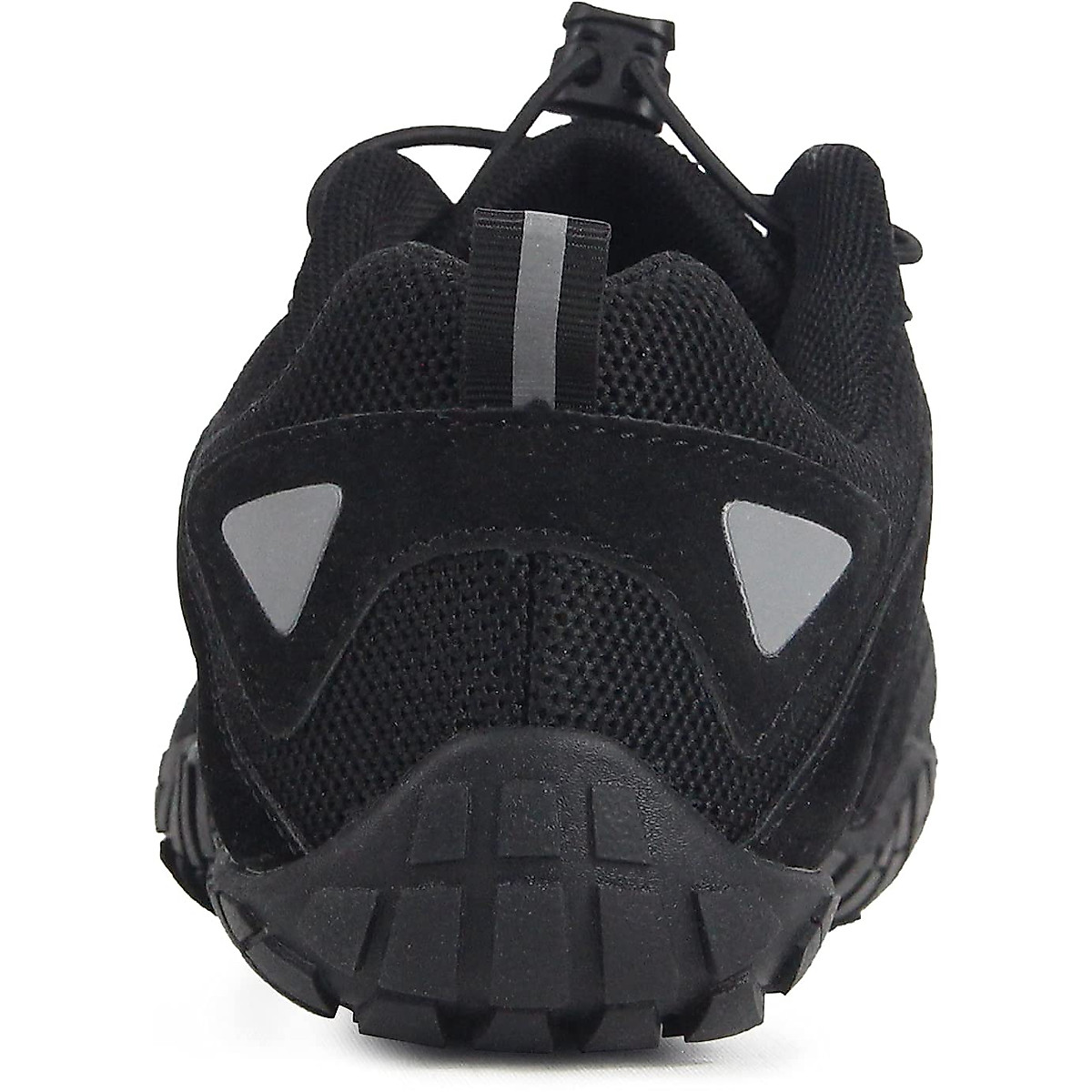 Oranginer Women's Flexible Barefoot Hiking Shoes Minimalist Cross Training Shoes for Women Gym Wide Toe Box Five Finger Workout Shoes for Ladies Barefoot Footwear Black Size 8