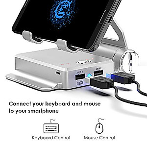 GameSir X1 FPS Dock Mobile FPS Game Controller Mouse and Keyboard Converter for Android iOS Smartphone Tablet