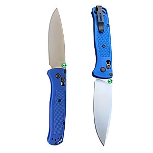 3 Packs Custom Thumb Studs for Benchmade Bugout 535 Series Knives and 535S, 535GRY-1,535SGRY-1 and More, Replacement Anodized Titanium Thumb Stud Set, Green