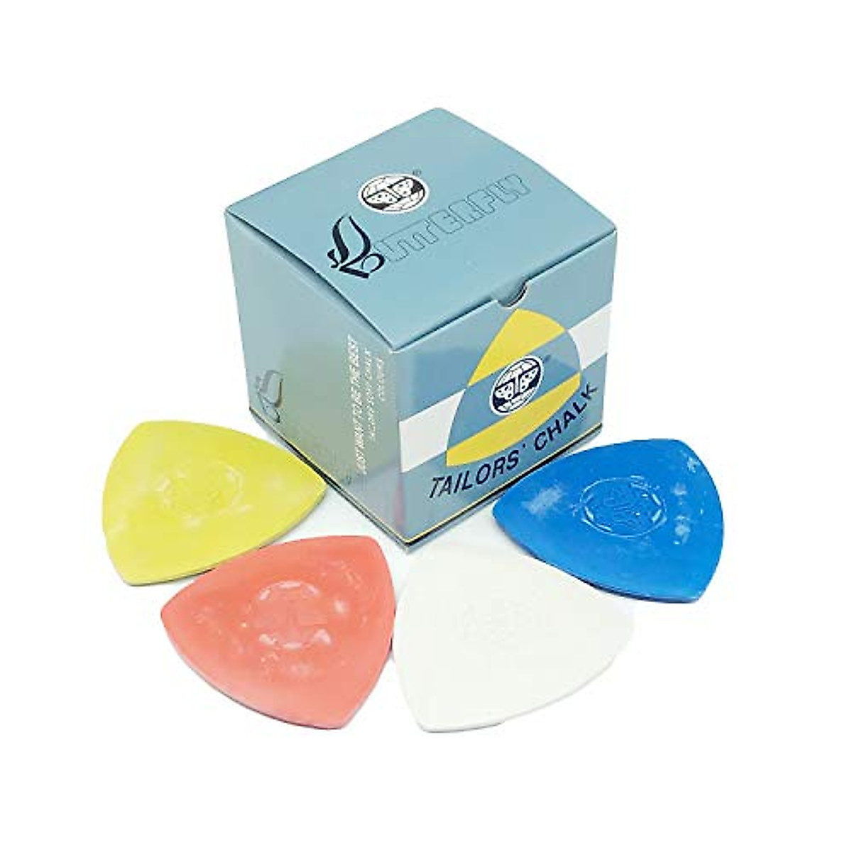 YTWANG 10PCS Triangle Tailor's Chalk Butterfly Tailors Chalk for Fabric,Sewing,