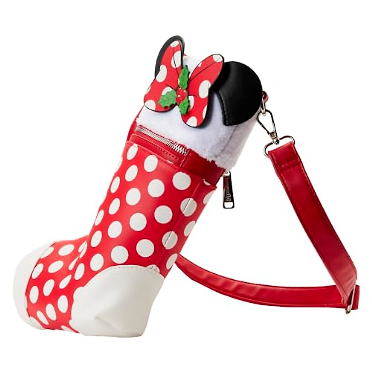 Loungefly Disney Minnie Cosplay Stocking Cross Body Bag