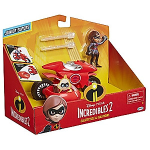 The Incredibles 2 Elasticycle & Elastigirl Vehicle Playset Action Figure