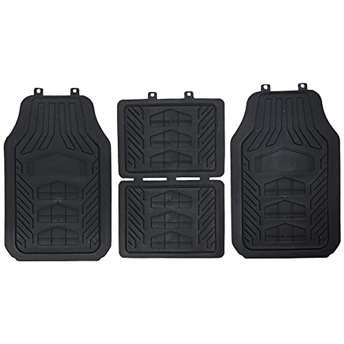 Plasticolor Honda Weatherpro 4 Pc. Floor Mat Set, Black, One Size