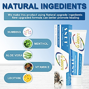 Tattoo Numbing Cream, ( 1.41Oz ) 6 - 8 Hours Painless Tattoo Numbing Cream, Numbing Cream with Aloe Vera, Vitamin E, Lecithin