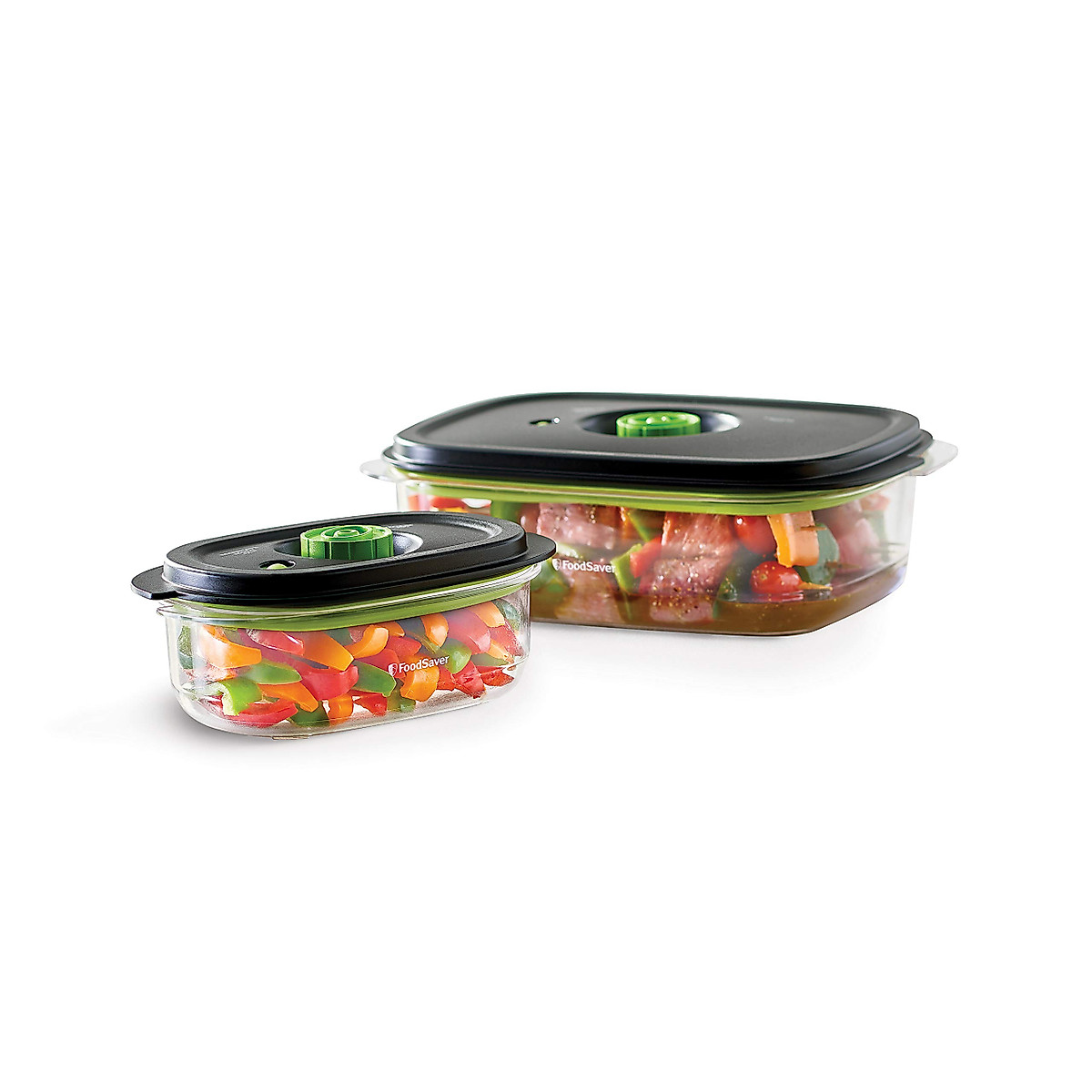 FoodSaver Vacuum Seal Containers (3 Cup and 10 Cup) | Preserve & Marinate