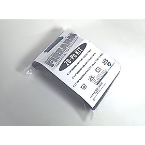 The Rag Company - Professional Microfiber Firearm/Gun/Reel Cleaning & Maintenance Kit - Huge Assortment of Hunting & Fishing Equipment Towels & Cloths (20-Piece)