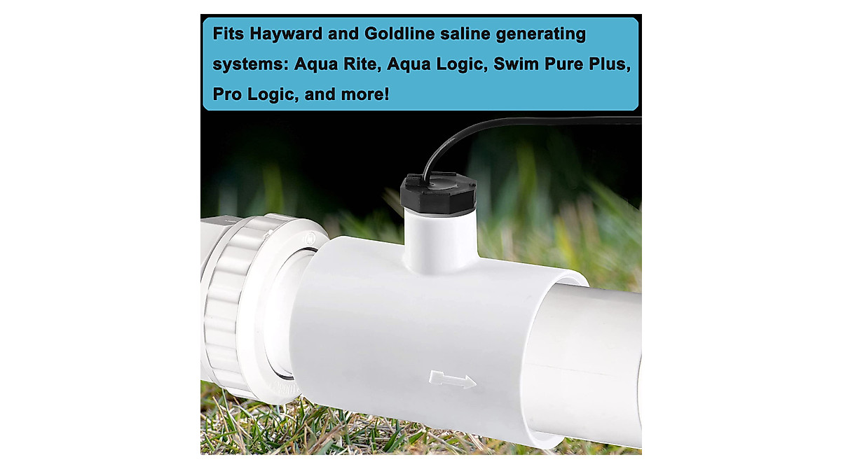 EXCELFU Flow Switch for Hayward Goldline Salt System, Flow Sensor for ...