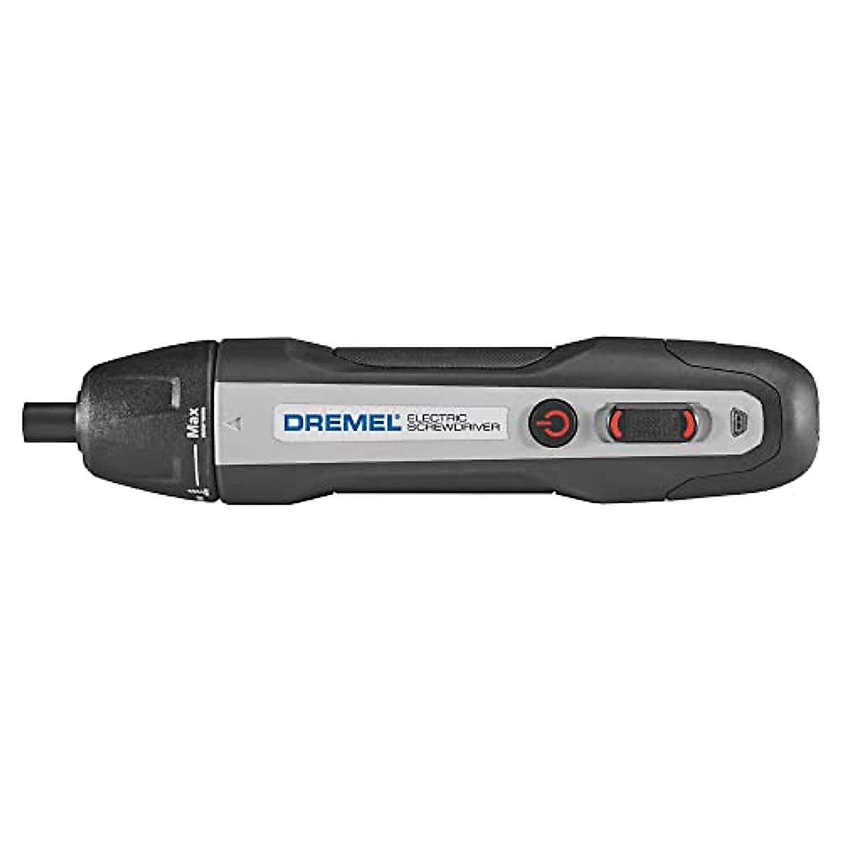 Dremel 4V Cordless Screwdriver Kit with 6 Power Settings and Smart Stop Technology, Includes 7 Screwdriver Bits, 1 Bit Extender, USB Cable and Power Adapter, HSES-01