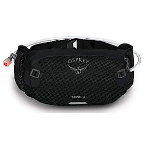 Osprey Seral 4 Lumbar Bike Hydration Pack, Black, One Size