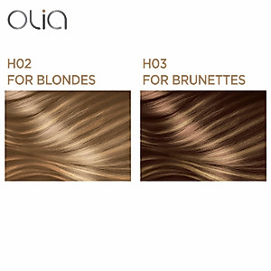 Garnier Hair Color Olia Ammonia-Free Permanent Hair Dye, H02 Highlights for Blondes, 2 Count (Packaging May Vary)