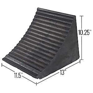 Guardian DH-WC-3 Heavy Duty 120 ton Wheel Chock for Fire Trucks and Hauler Trucks