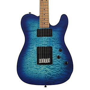 Schecter PT Pro - Trans Blue Burst