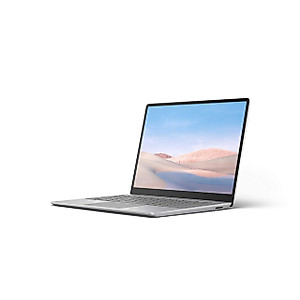 Microsoft Surface Laptop Go 12.4" Touchscreen, Intel Core i5-1035G1, 8GB RAM, 256GB SSD, Integrated Intel UHD Graphics, Windows 10 Home in S Mode, Platinum, 21D-00001 (Renewed)
