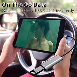 SD Card Reader, USB C to SD, Micro SD Memory Card Reader, Type C to SD Card Reader Adapter for MacBook Camera Android Windows Linux and Other Type C Device-Space Grey