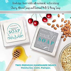 New Mom Gifts for Women - Pregnancy Gifts for First Time Moms to Be Gift - Mom Est. 2022 Spa Bath Box Set w/ Mint Tumbler - First Mothers Day Gifts for New Mom