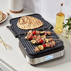 Cuisinart GR-6S Contact Griddler with Smoke-Less Mode