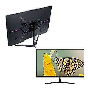 idea display 4K Monitor 32-inch IPS UHD Computer Gaming Monitor, 3840x2160, 60Hz OD4ms, 1.07B Display Colors, 100% sRGB, Type-C, USB-B, Remote Control, Frameless FreeSync HDR, LED Backlight, Q32P
