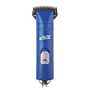 Andis 23085 UltraEdge AGC Super 2-Speed Detachable Blade Clipper with Super Blocking Blade for Cattle & Horses, Blue
