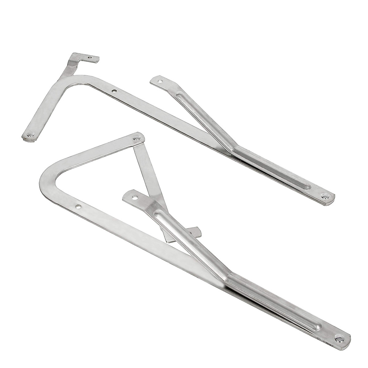 Attic Ladder Spreader Hinge Arms Replacement Kit for Werner 55-1 2006 and Older - (Pair)