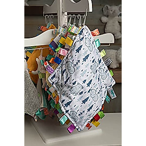 Taggies Original Blanket, 12 X 12", Comfy Bears