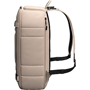 Db Journey Ramverk Pro - Camera Backpack with Laptop Compartment for Photographers, Water-Resistant Backpack with Roller Bag Hook Up System, Certified B Corp, 26L - Fogbow Beige