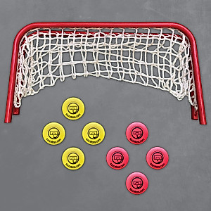 Sauce Toss: The Premium Hockey Sauce Pass Game for Playing, Passing, Training, Trick Shots and More - Tailgate Friendly and Portable Hockey Game, Supreme
