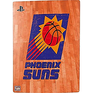 Skinit Decal Gaming Skin Compatible with PS5 Bundle - Officially Licensed NBA Phoenix Suns Hardwood Classics Design