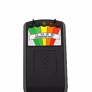 Paddsun LED EMF Meter Magnetic Field Detector Ghost Hunting Paranormal Equipment Tool Tester Portable Counter