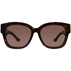 Gucci GG1550SK 002 Havana/Brown Square Woman's Sunglasses