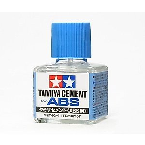 Tamiya 87137 CEMENT for ABS 40ml for Plastic Model from Japan /item# R6SG5EB-48Q8574