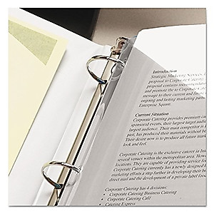 Smead Organized Up Poly Translucent Slash File Jacket, Three-Hole Punched, Letter Size, Clear, 5 per Pack (89506)