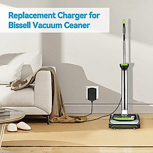 CJP-Geek Charger Adapter Replacement for Bissell AirRam Cordless Hard Floor Stick 1610982 Hand Vacuum Cleaner 2524 2144 1984 19841 19844 1985 1985T K12S270050U Power Supply Cord