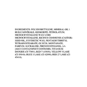 Lip Smacker Crayola Crayon Stackable Flavored Clear Lip Balm, Blue