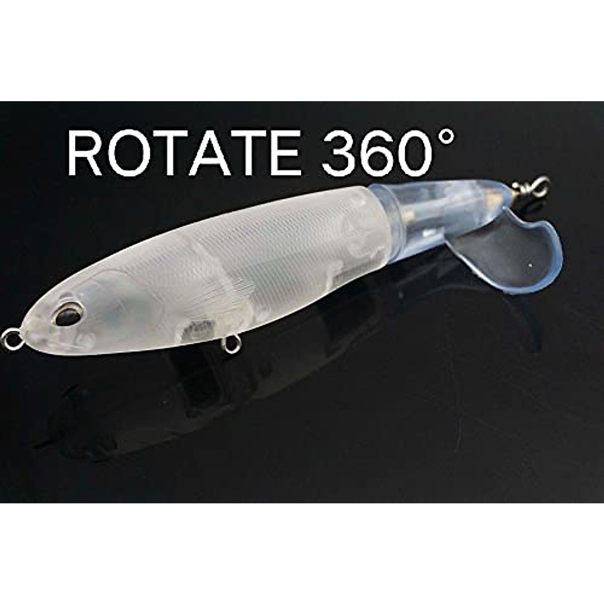 unpainted 14.5cm 32.06g Crawfish Crankbait Blanks Whopper Popper Swimbait Trout Spinnerbaits Topwater jerkbait Pike Walleye Perch Rotating Tail Swivel 130mm plopper