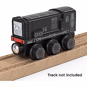 Thomas & Friends Wooden Railway Toy Train Diesel Push-Along Wood Engine for Toddlers & Preschool Kids Ages 2+ Years