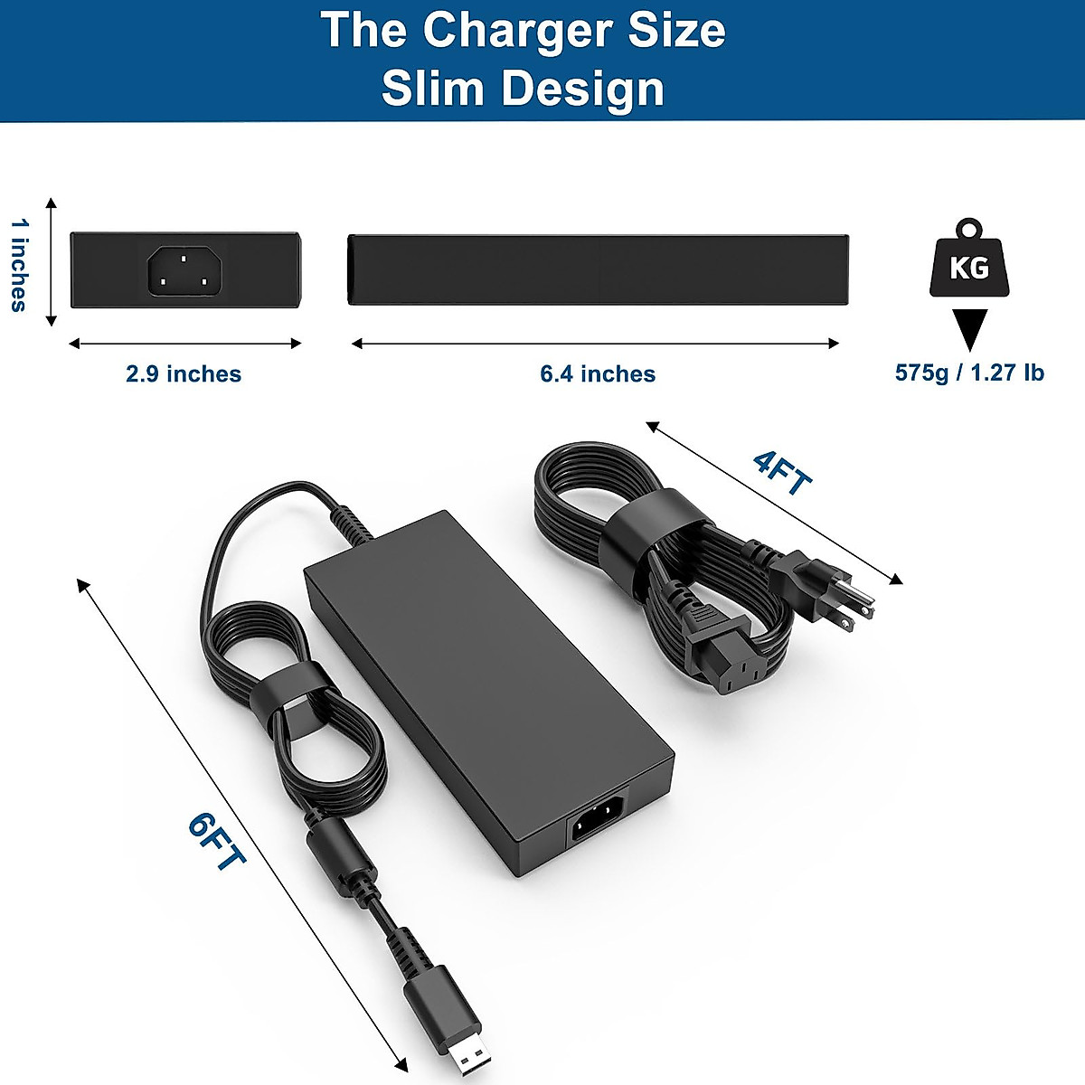 240W USB Tip AC Charger for MSI Stealth 17 A16 16 14 AI Studio Mercedes AMG (13th Gen) GP66 GP76 Leopard GE76 GE66 Raider WE76 Workstation CreatorPro Z17 Z16P Z16 X17 Laptop Power Supply Adapter