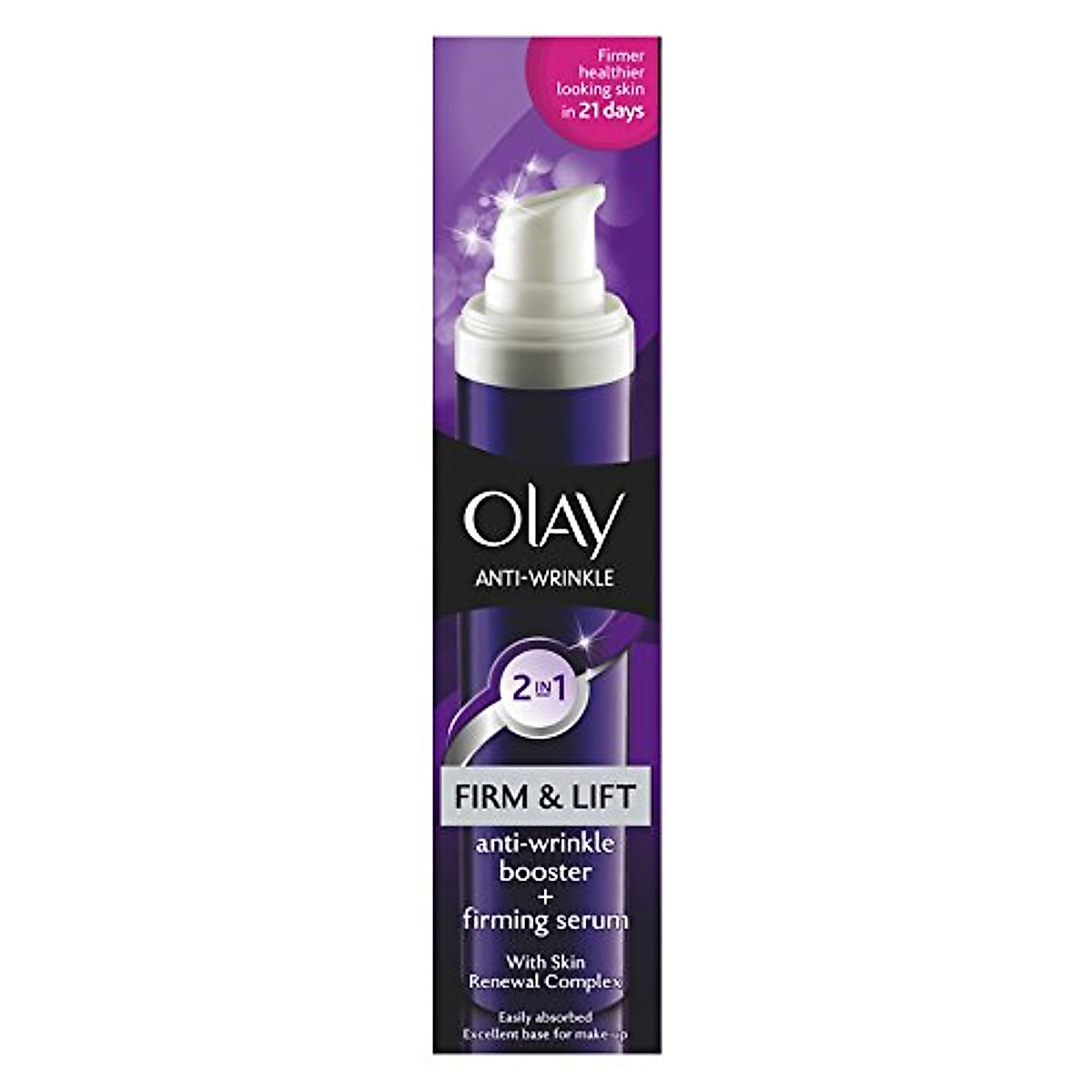 Olay Anti-wrinkle Firm And Lift Two In One Day Cream And Firming Serum, 50ml